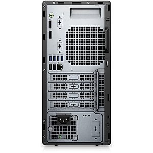 Dell OptiPlex 3000 3090 Desktop Computer - Intel Core i5 10th Gen i5-10505 Hexa-core (6 Core) 3.20 GHz - 8 GB RAM DDR4 SDRAM - 256 GB M.2 PCI Express NVMe SSD - Tower - Black