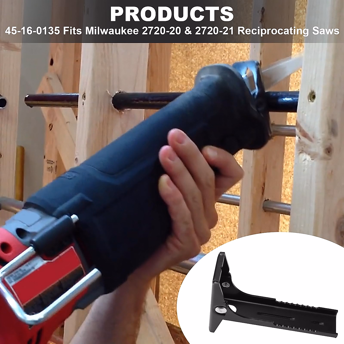 Shoe Assembly 45-16-0135 Fits for Milwaukee 2720-20, 2721-20 Reciprocating Saw