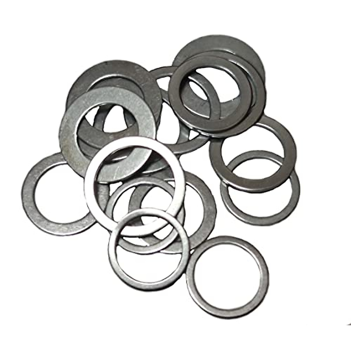 16pcs Saw Blade Bushing Set Saw Blade Adapter Ring, Angle grinder inner aperture conversion gasket，1 Inch to 20 mm, 1 Inch to 5/8 Inch, 7/8 Inch to 5/8 Inch, 20 mmto 5/8 Inch,4 per Model