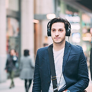 Audio-Technica ATH-ANC50iS QuietPoint Active Noise-Cancelling Headphones