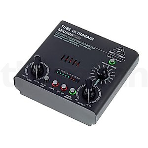 Behringer MIC500USB Audiophile Vacuum Tube Preamplifier