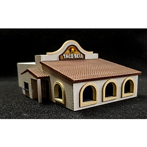 GameCraft Miniatures 28mm Taco Restaurant (MDF) - 28MMDF163