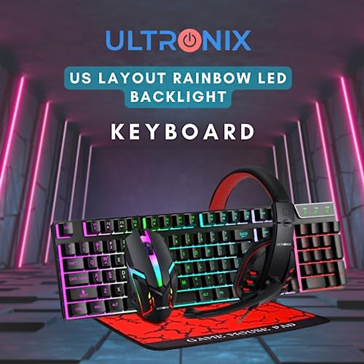 Dell OptiPlex Computer Gaming Desktop, Intel Core i7 4th gen 3.2GHz Processor, 32GB Ram, 1 TB SSD, NVIDIA Gt 1030 2Gb DDR5, Ultronix Keyboard, Mouse, Mousepad, Headset Windows 10 Pro (Renewed)