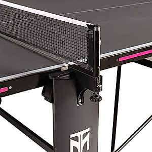 Butterfly Timo Boll Crossline Outdoor Ping Pong Table | 3-Year Warranty | Made in Germany | Outdoor Table Tennis Table | Adjustable Ping Pong Net Set, Grey
