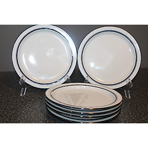 Bistro Christianshavn Blue 7.25 Bread / Butter Plate [Set of 4] by Dansk