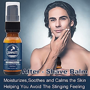 Shaving Kit for Men w/Straight Razor,Shaving Soap,2 PACK Shaving Cream,Pre-Shave Oil,After Shave Balm Gel,Mens Christmas Stocking Stuffers Gift for Men Husband Dad Him Unique Birthday Gifts Boyfriend