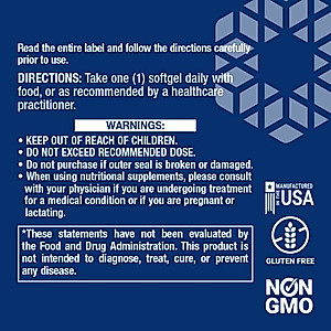 Provinal Purified Omega-7 - Daily Essential Omega 7 Fatty Acids Supplement, Palmitoleic Acid Fish Oil For Heart Health & Inflammation Management - Gluten-Free, Non-GMO - 30 Softgels Month Supply