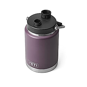 YETI Rambler Half Gallon Jug, Vacuum Insulated, Stainless Steel with MagCap, Nordic Purple