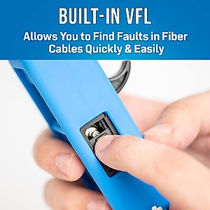 Jonard Tools OFI-100 Advanced Optical Fiber Identifier with Built-in Power Meter and VFL