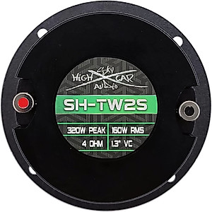 Sky High Car Audio SHCA TW2S Neo 1.3" VC Bullet Tweeter 4 ohm (Single Tweeter)