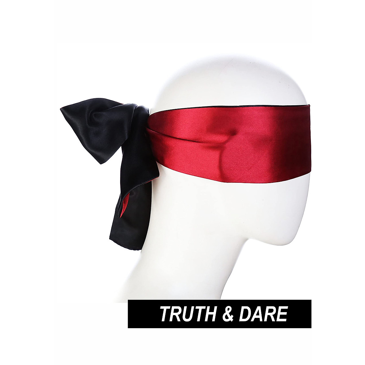 Satin Eye Mask Sleep Mask - Red Blindfold Satin Eye Mask - Eye Blindfold Sleep Mask 59 Inch (59)