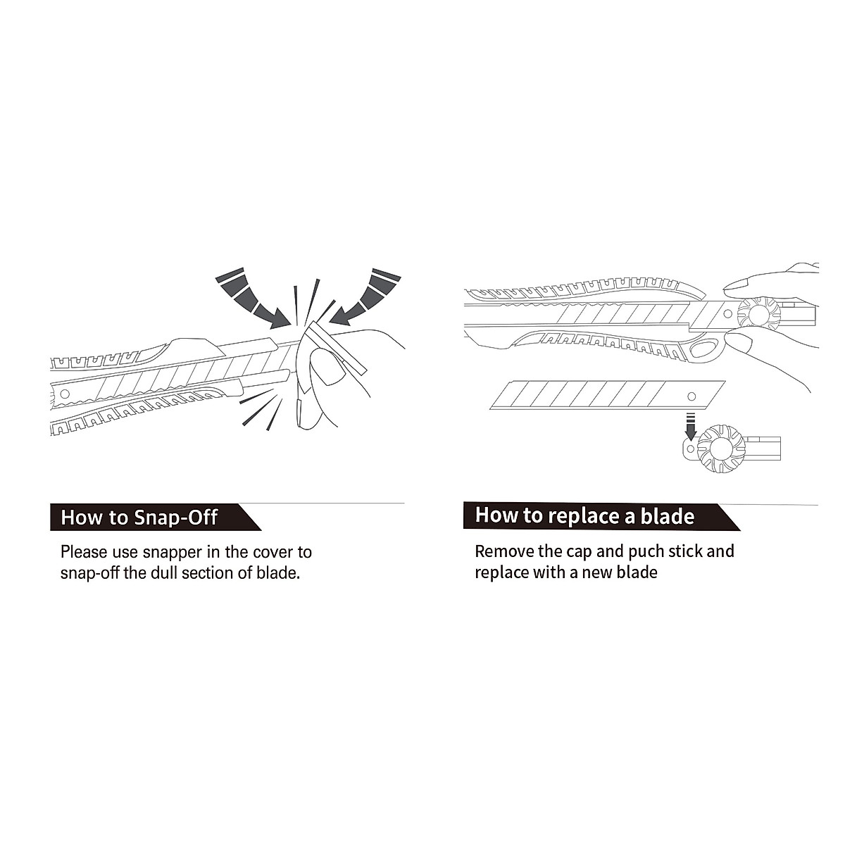 DORCO L601 Heavy Duty 18mm Snap-Off Utility Knife + Precision 18mm (11 Blades) with Screw-Lock System – Ergonomic Anti-Slip Design with Professional Blades