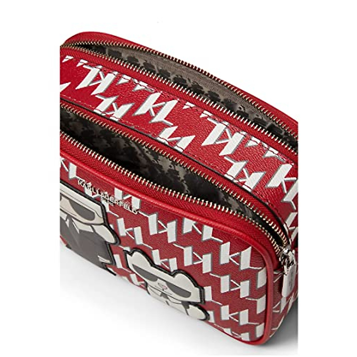 Karl Lagerfeld Paris Maybelle Crossbody Crimson Combo One Size