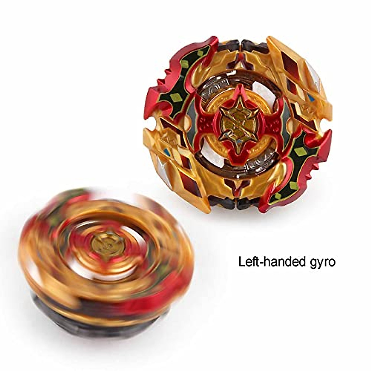 Gytobytle 4 Bey Spinning Top Spriggan Launcher Battling Set, Blade Burst Surge Metal Fusion with Box for Boys Kids