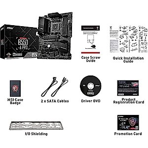 INLAND Performance 2TB NVMe PCIe Gen 4.0 M.2 2280 SSD + AMD Ryzen 5 5600X Desktop Processor 6-core Unlocked Bundle with MSI B550-A PRO AM4 DDR4 ATX Motherboard