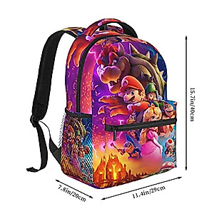 Awetmud Cartoon Game Backpack Lightweight Laptop Backpack Travel Backpacks For Boys Girls