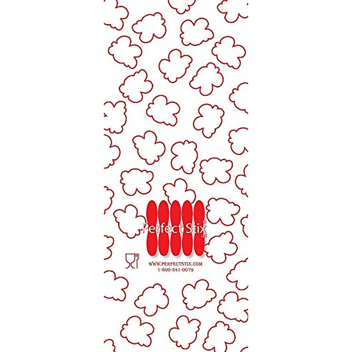 Concession Essentials Popcorn Bags-500 Popcorn Bags, 1 oz. (Pack of 500) Includes One Wooden Popcorn Scoop.