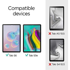 TANTEK [3-Pack Screen Protector for Samsung Galaxy Tab S6/Tab S5e 10.5 inch,Tempered Glass Film,Ultra Clear,Anti Scratch,Bubble Free,S-Pen Compatible