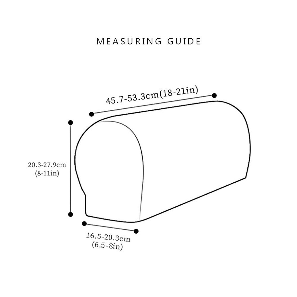 Sofa Armrest Cover, Stretch Armchair Slipcover, PU Leather Anti-Slip Furniture Protector for Sofa Chair Recliner Couch Loveseat, Set of 2