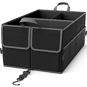 EPAuto 3-Compartment Cargo Trunk Storage Organizer