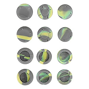 Button Cover, Ergonomic Game Controller Button Cover Heightening Elastic for Switch(Camouflage)