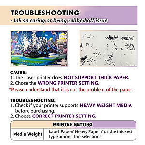 Koala Printable Vinyl Sticker Paper for LASER Printer - Glossy Waterproof Sticker Paper, White 8.5X11 Inch 20 Sheets