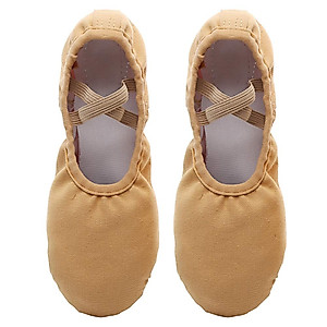 Healifty 1 Pair Girls Toddler Ballet Pink Ballet Shoes Ballet Dance Shoes Toddler Slippers Soft Ballet Shoes Pink Slippers for Women Womens Slippers Men Sneaker Dancing Shoes Yoga Men's