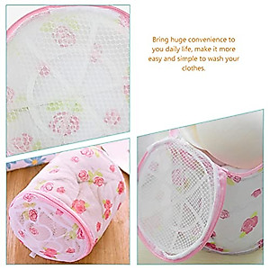 Kisangel 4Pcs Underwear Washing Bag Mesh Laundry Bags Laundry Wash Bag with Zipper Washing Machine Wash Bags Net Wash Bag for Bra Lingerie Underwear Socks Sweater Bra Washer