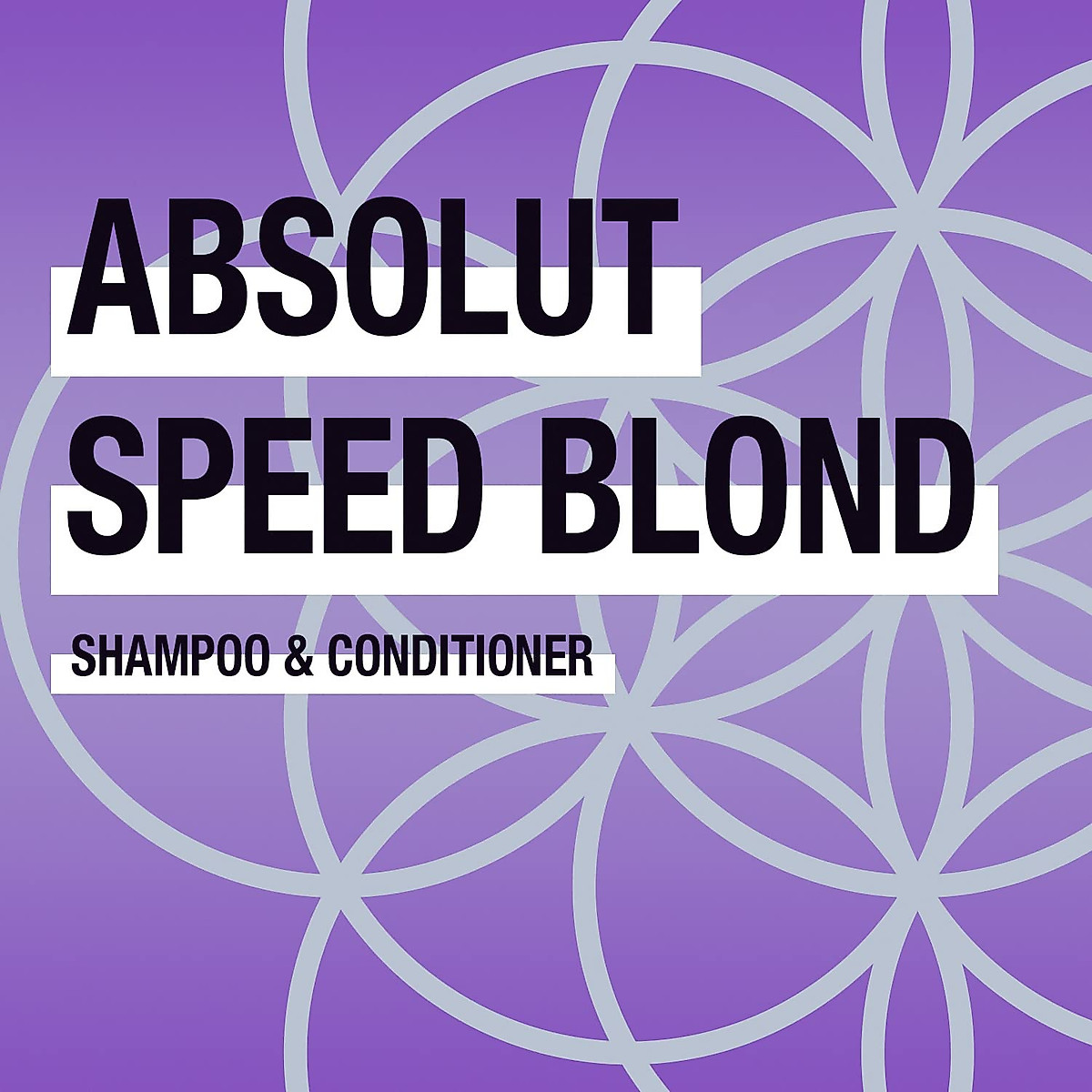 INOAR – Absolut Speed Blond Shampoo & Conditioner Set Designed for Bleached, Blonde, Brassy, and Grey Hair Types, Vegan Hair Product, Cruelty Free Haircare for Men and Women (2 Bottles, 33.8 oz. each)