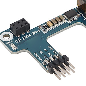 DAUERHAFT POE Mini Expansion Board, 5V 2.5A DC Power Over Ethernet Lightweight PCB Material Flexible Practical Expansion Board for Home