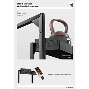 EUHOME Under Sink Organizers and Storage, Kitchen Under Sink Organizer, Slide Out Under Sink Storage for Bathroom 2 Tier Under Cabinet Organizer (Black, 1Pack)