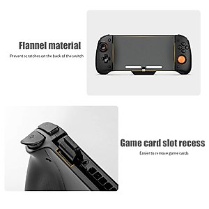 HEATFUN Wireless Controller Compatible with Nintendo Switch, Large Controller for Nintendo Switch with Precise Rocker, Dual Motor Shock Feedback and Screenshot