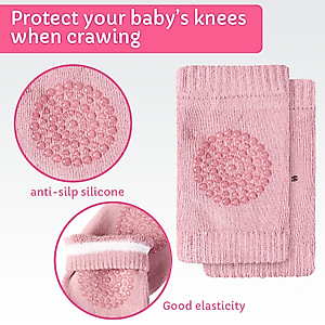 Geyoga 2 Pack Baby Safety Helmet for Crawling Walking with 2 Pairs Knee Pads Baby Head Protector Adjustable Baby Head Cushion Bumper Bonnet for Learning to Walk(Owl Style)