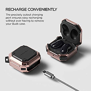 VRS Design Acitve for Galaxy Buds2 Pro Case (2022) / Galaxy Buds 2 Case (2021) / Galaxy Buds Pro Case (2021) / Galaxy Buds Live Case (2020) Mystic Bronze