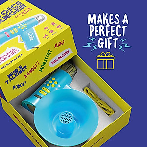 Mini Explorer Voice Changer for Kids - Voice Changing Device for Boys & Girls Ages 3-8+ Olds - Easter, Birthday Gifts for 3, 4, 5, 7, 8 Year Old Boy - Cool Outdoor Toys Gift Ideas for Kid, Toddler