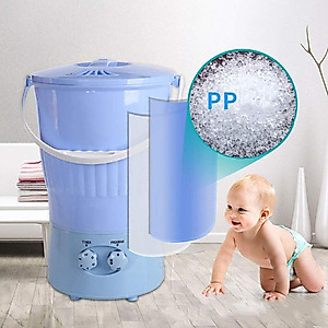 As Seen On TV Wonder Washer - a Portable Mini Clothes Washing Machine That goes Anywhere - Ideal for Cleaning Clothes On The Go - 10 Liter Capacity