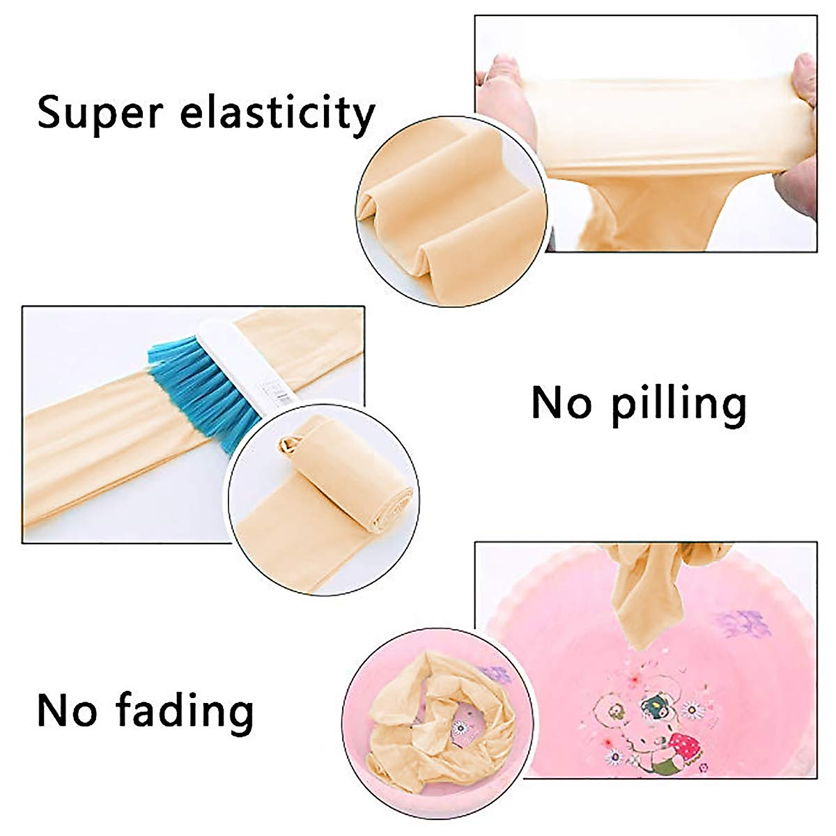 Century Star Ballet tights for girls White tights Soft Tights for Girls Dance tights Toddler ballet tights Girls tights (01)1 Pack White 1-3