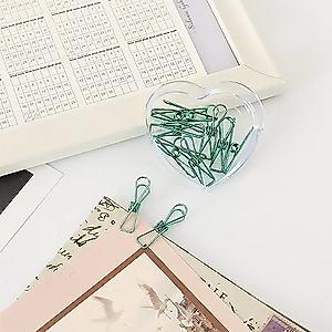 10PCs/Box Hollowed Out Design Metal Binder Clip Long Tail Clips Office Hand Book Folder Paper Organizer Stationery Fish Clip (Color : 10pcs)