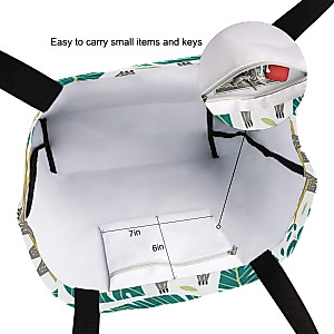 SUABO Cute Sloth Canvas Tote Bag Large Women Reusable Shopping Grocery Bag, Casual Shoulder Bag Handbag for Christmas Mom's Gift