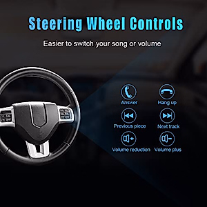 10.1 Inch Car Stereo Radio Compatible for Jeep Patriot Compass 2010-2016 with Wireless CarPlay Wired Android Auto,Android 12 Player Radio with Bluetooth,WiFi,SWC,Support GPS