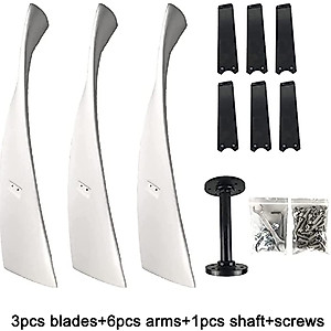 Low RPM 3000W/5000W 12V 24V 48V Vertical Axis Wind Turbine Generator, Portable Wind Generator Kit with Controller for Factory, Terraces, Cabins, Mobile Homes,3000W-24V