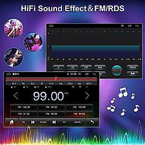 UNITOPSCI 2G 32G Android 11 Car Stereo for Honda CRV 2012 2013 2014 2015 2016 Wireless Apple CarPlay Android Auto 9” Touch Screen GPS Navigation WiFi HiFi Bluetooth FM Car Radio with Backup Camera