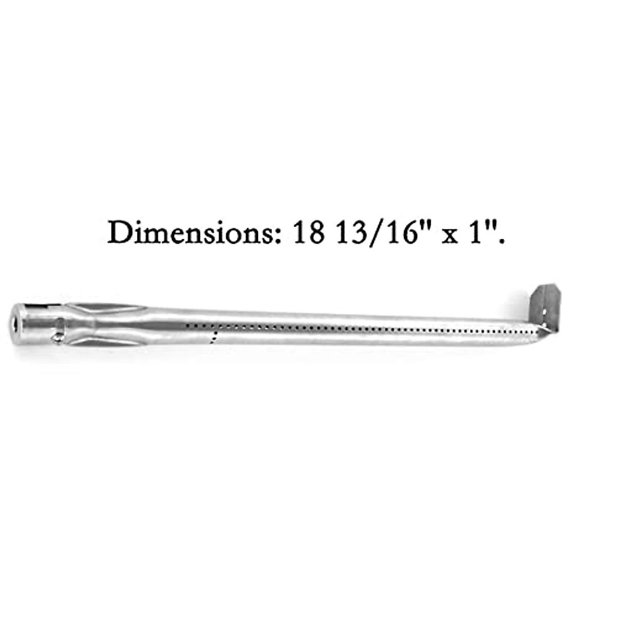 Votenli S1485A(4-Pack) 18 13/16 inch Stainless Steel Burner Replacement for Napoleon 85-3072-8, 85-3073-6, 85-3080-8, 85-3081-6, 85-3082, 85-3083, 85-3084-0, LD485RB, LD485RSIB, M485RB, M485RSIB, RSIB