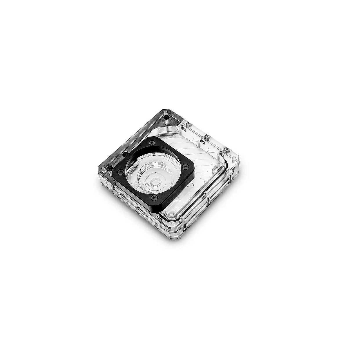 EKWB EK-Quantum Kinetic FLT 120 Reservoir with D5/DDC Body, D-RGB, Pump Not Included, Plexi