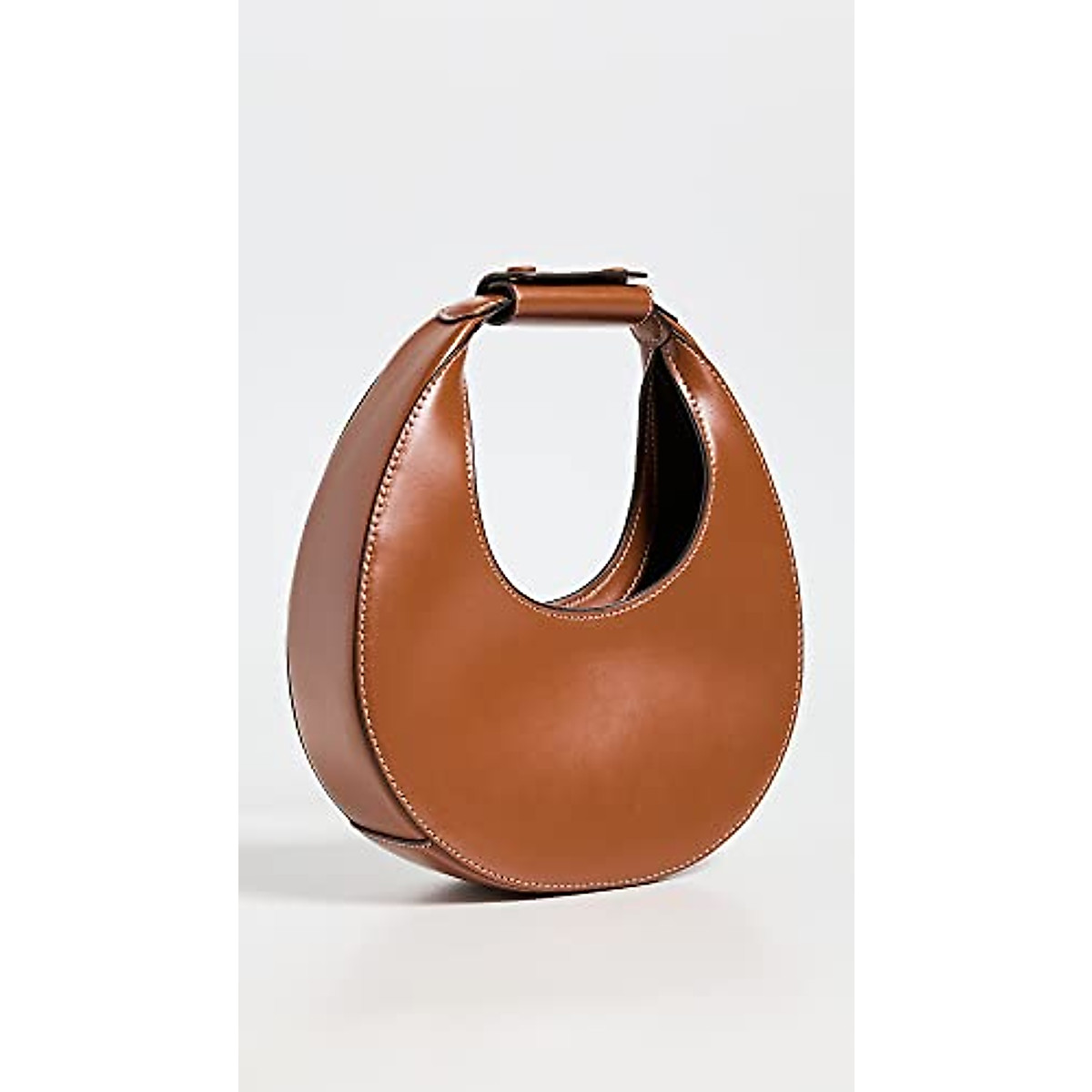 STAUD Women's Mini Moon Bag, Tan, One Size