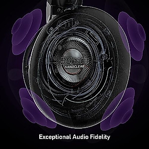 Turtle Beach Stealth Pro Multiplatform Wireless Noise-Cancelling Gaming Headset for Xbox Series X|S, Xbox One, PS5, PS4, PC, Mac, Mobile – Swappable Batteries – Black