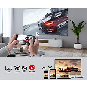 Ivoltronics BYINTEK P70 3D 4K Mini Cinema Smart Android WiFi Portable 1080P Home Theater Video LED DLP Projector with Battery