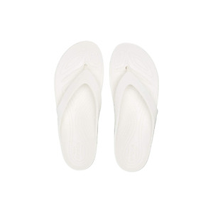 Crocs womens Kadee Ii Flip Flop, White, 9 US