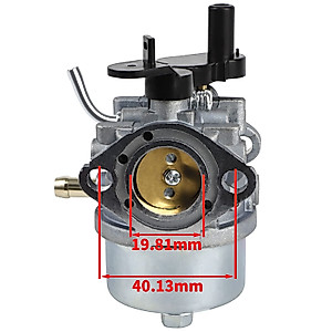 Ownengin 801396 Carburetor for Toro CCR2400 CCR2450 CCR2500 CCR3000 CCR3600 CCR3650 Snowblower 801233 801255 Snowblower Carb
