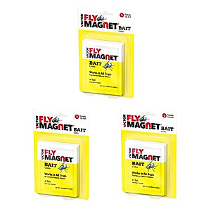 Victor M383 Fly Magnet Bait, 3 Pack, 9 Packets